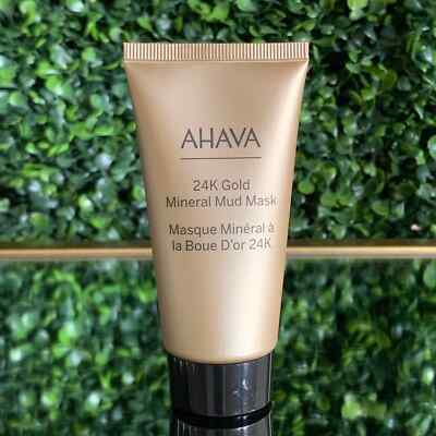 24K Gold Mineral Mud Mask NEW Ahava 1.7oz | eBay
