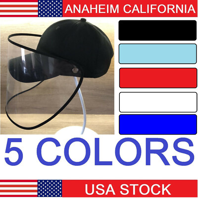 Soccer Ball Cap Face Visor Sneeze Guard Vinyl Cover Facial Protection ...