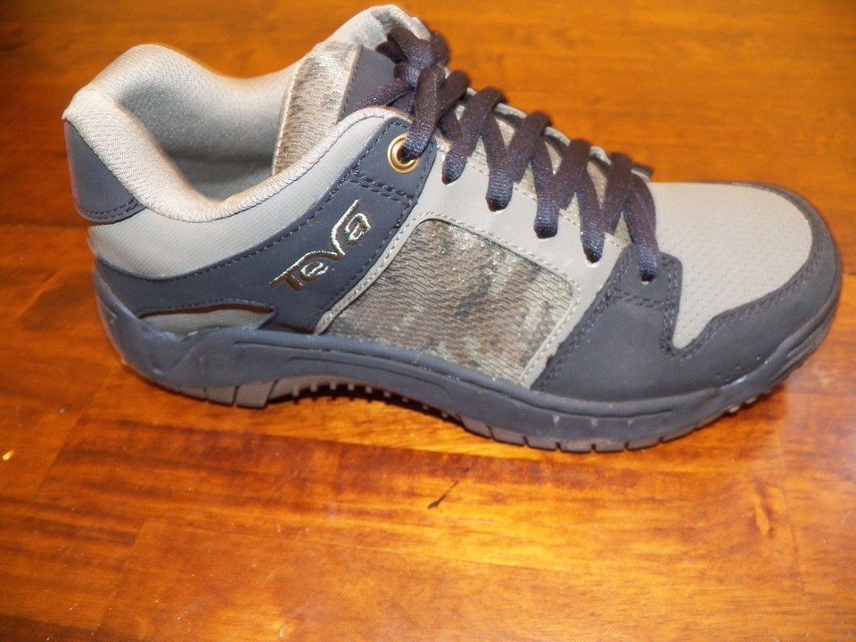 Mens TEVA US 7 Gnar Green Camo Hiking Trail Walking Waterproof Sneaker ...