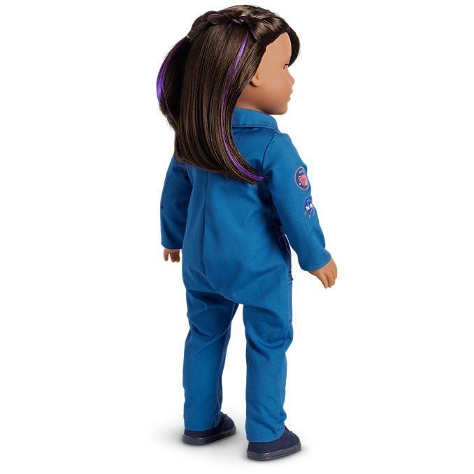 American Girl LUCIANA Luciana's Blue Jumper FLIGHT SUIT space shoes ...