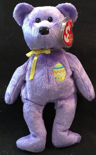 Ty Purple Eggs III Teddy Bear Beanie Baby 2002 | eBay