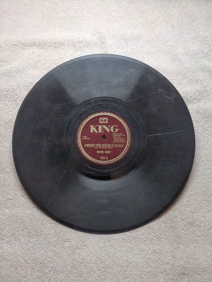 78 RPM Under The Double Eagle Fast Train Through Arkansas Wayne Raney ...
