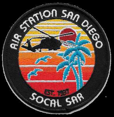 USCG COAST GUARD AIR STATION SAN DIEGO SOCAL SAR EMBROIDERED PATCH | eBay
