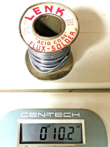 LENK Acid Core Flux Solder 10oz | eBay