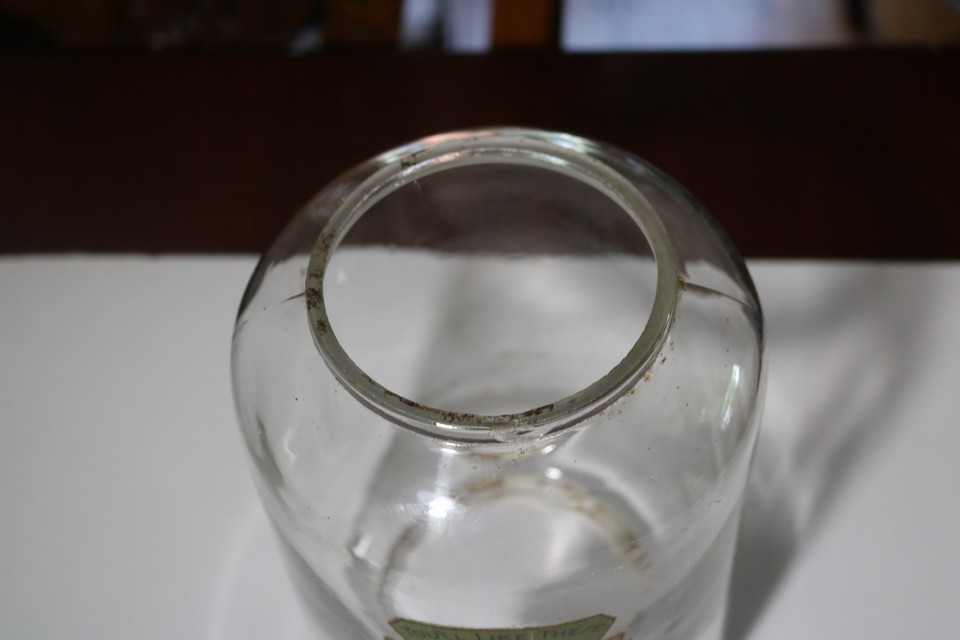 ORIG VINTAGE NORTHWESTERN MODEL 33 1c PEANUT VENDING MACHINE GLASS ...