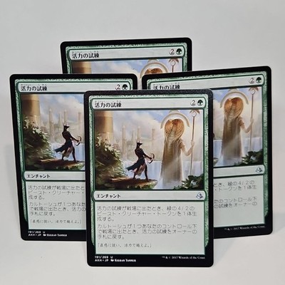 MTG Trial of Strength Amonkhet (U) 4x Japanese - Magic The Gathering ...
