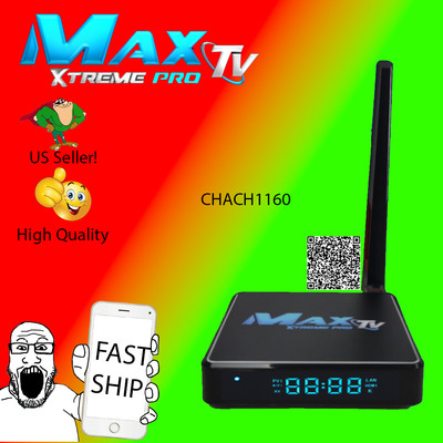 MaxTV Xtreme PRO 5G 2023 4K More Powerful QUAD CORE 64BIT ANDROID Max ...
