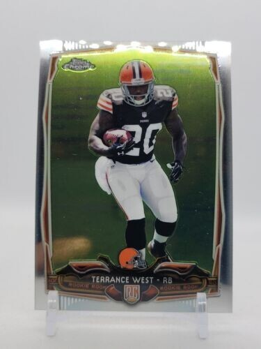2014 Topps Chrome Terrance West #202 Rookie Card RC Cleveland Browns | eBay