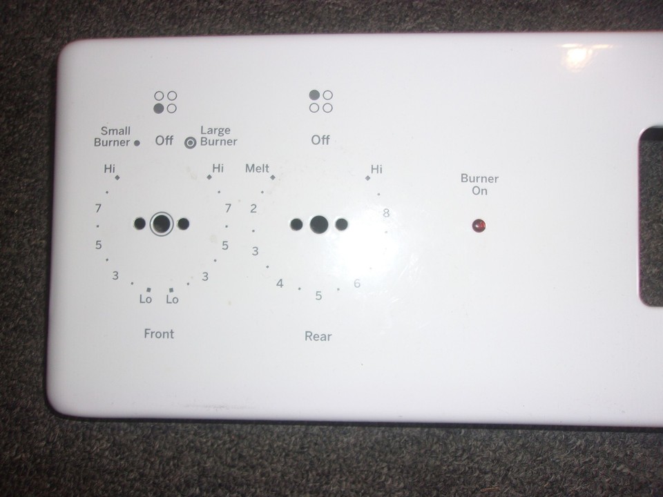 GE CONTROL PANEL WB07X32013 WHITE FITS MODEL# JB645DK6WW | eBay