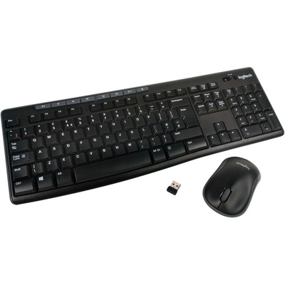 Logitech MK270 Kit Mouse And Keyboard Wireless Wifi Layout English UK ...