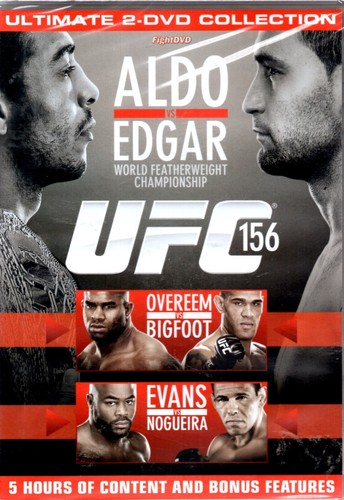 UFC - 156 Aldo Vs Edgar - 2 DVD | eBay