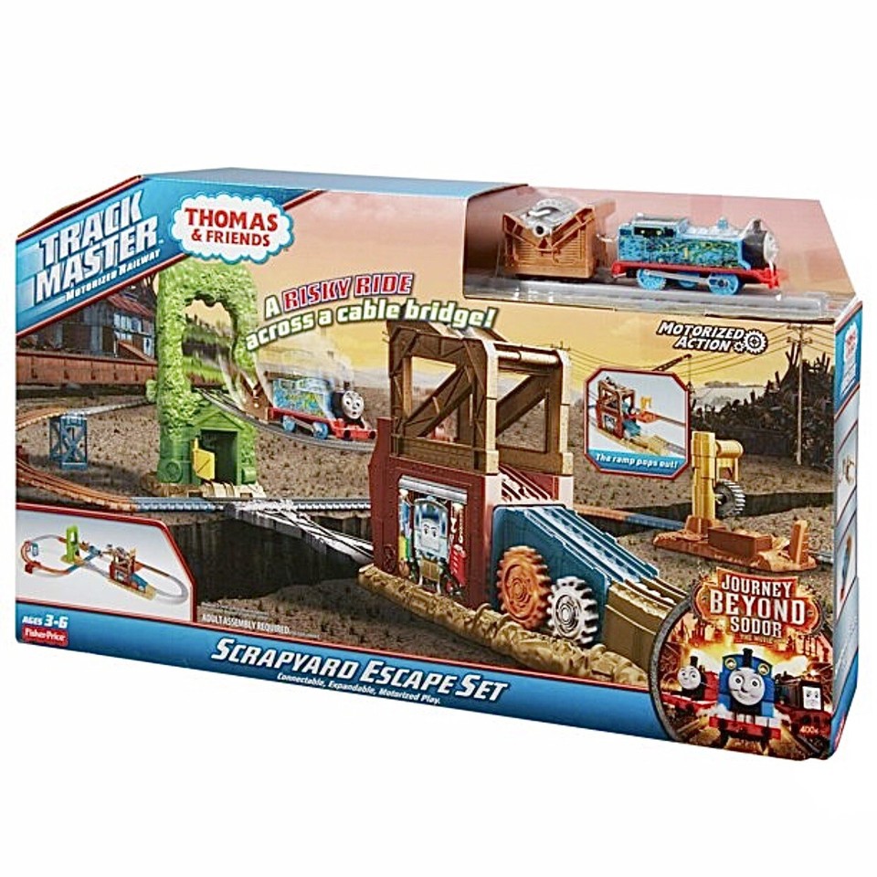 Thomas & Friends TrackMaster Scrapyard Escape Set in Journey Beyond ...