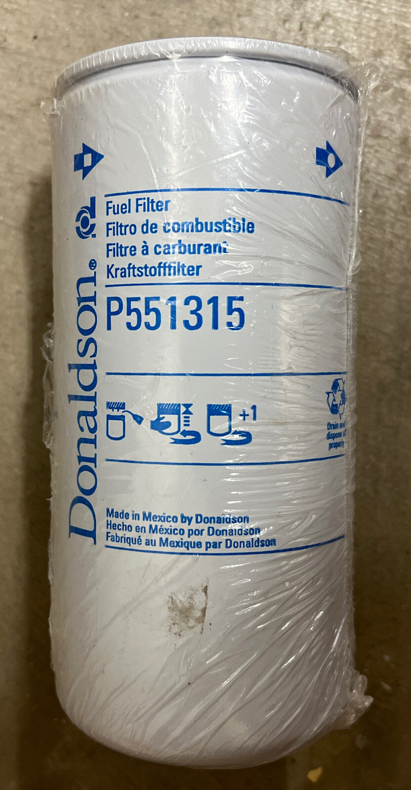 DONALDSON P551315 - Fuel filter cross reference
