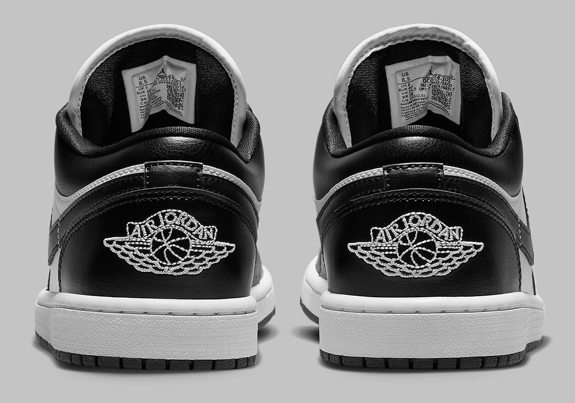 Nike Air Jordan 1 Low 'Panda' Black White DC0774-101 Women's Nike Air Jordan 1 Low 'Panda' Black White DC0774-101 Women's