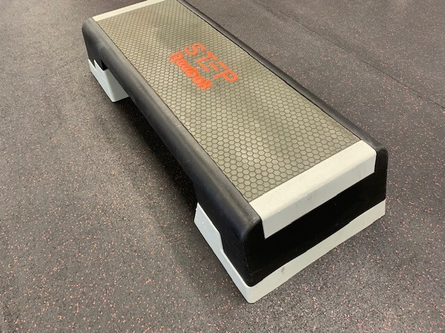 ORIGINAL REEBOK AEROBIC EXERCISE STEP PLATFORM WITH 6", 8" AND 12 ...