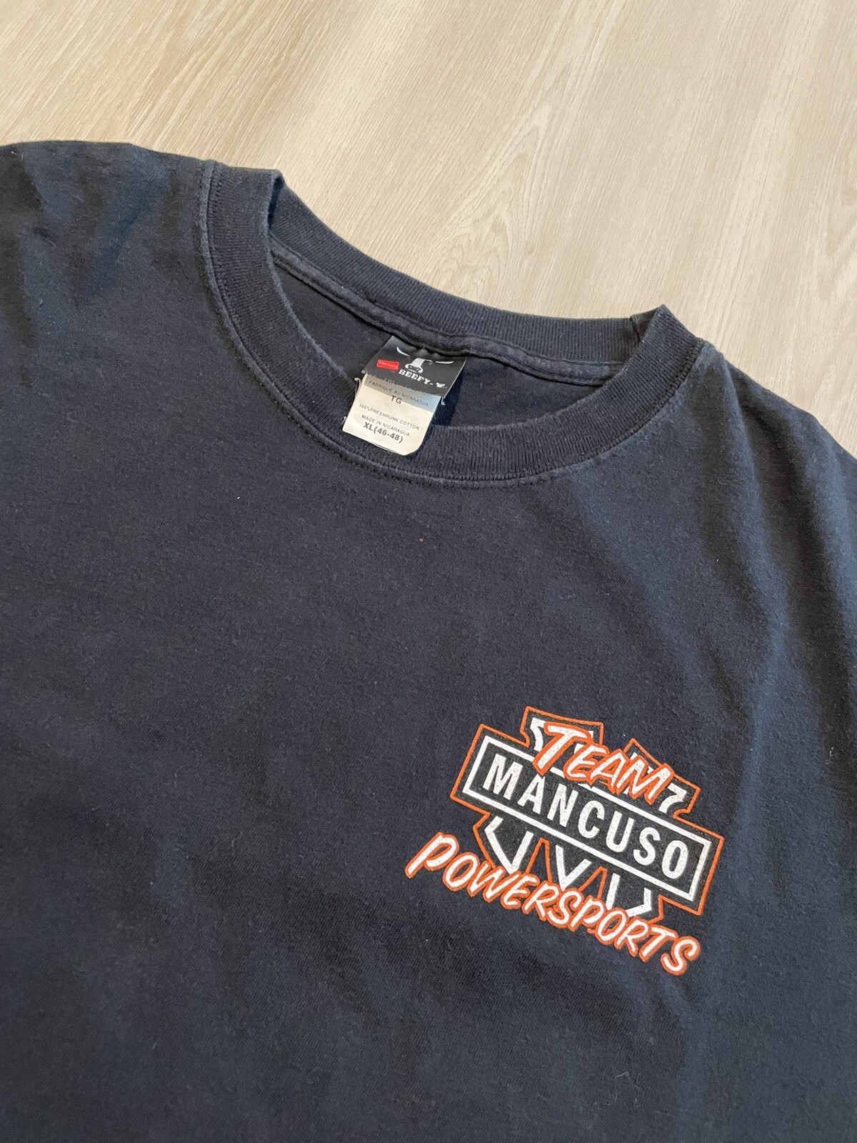 Vintage Harley Davidson Houston Team Mancuso Motorspo… - Gem