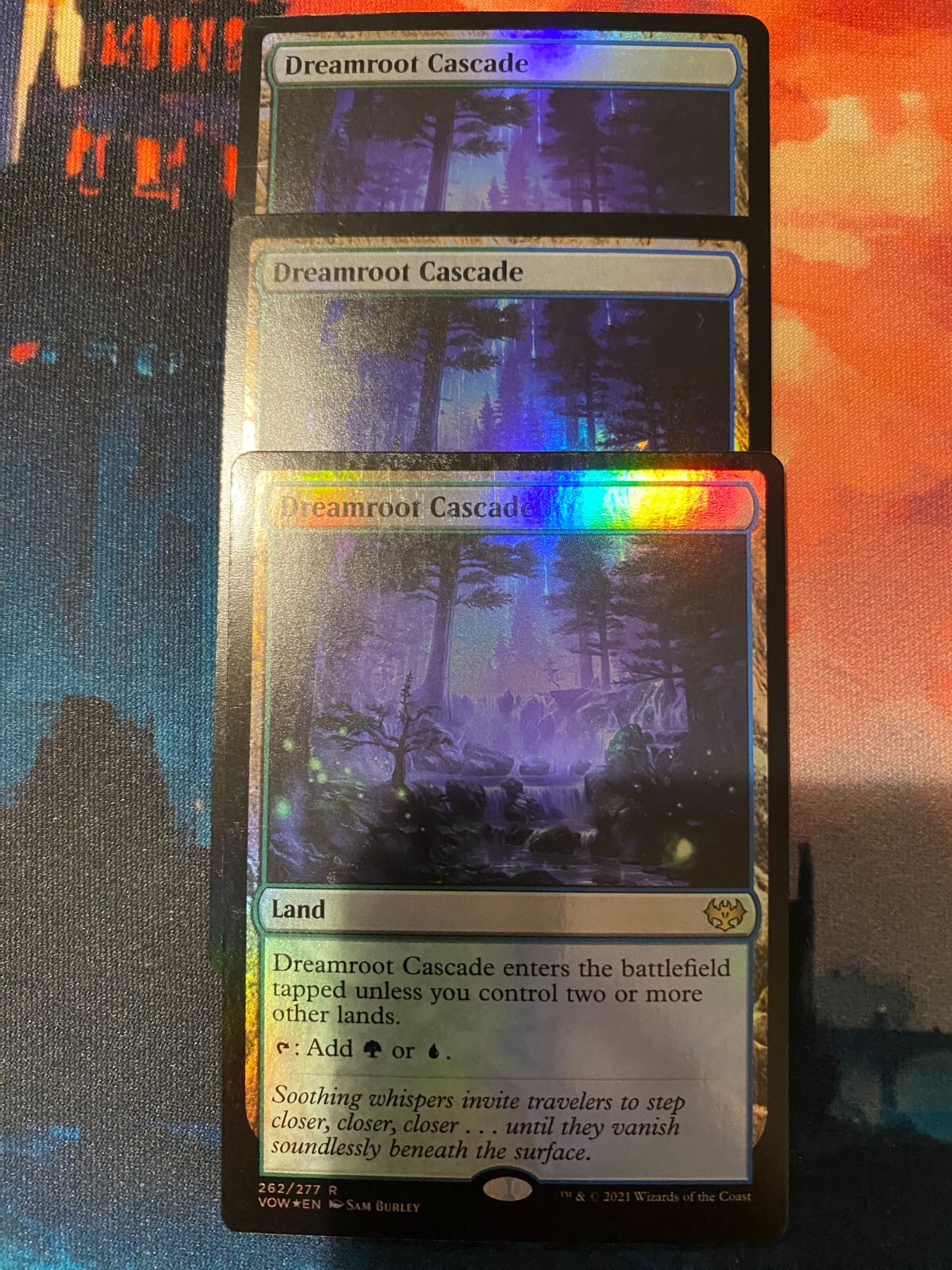 MTG Innistrad Crimson Vow Dreamroot Cascade Foil x 3 | eBay