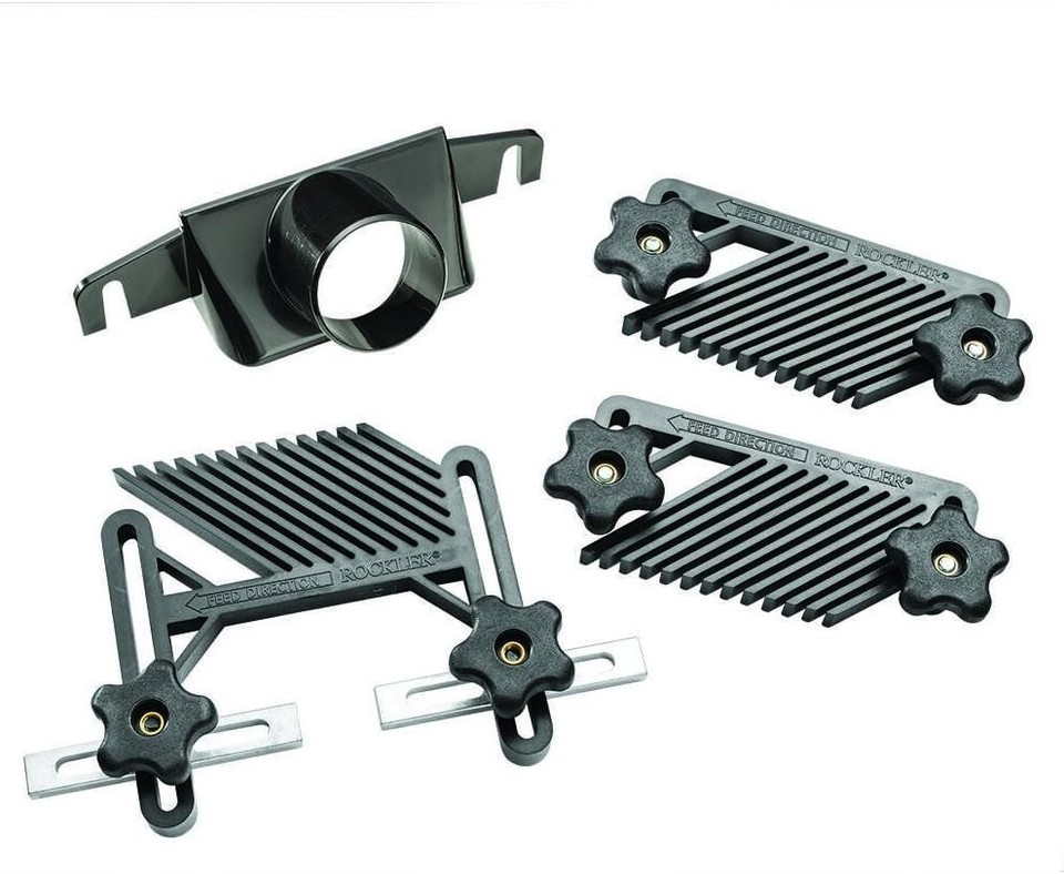Rockler Router Table Accessory Kit (4-Piece) Kit Includes Fence ...