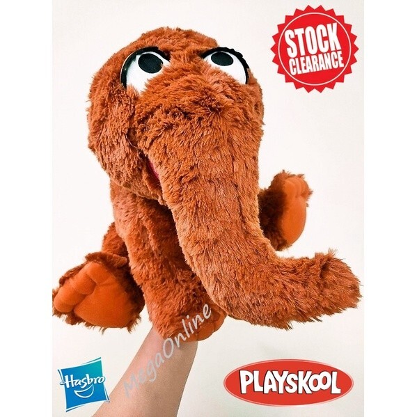 HASBRO Sesame Street Snuffleupagus Jumbo Plush Toy Soft Stuffed Doll ...