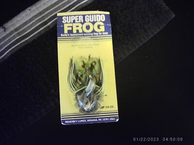 Renosky Super Guido Frog NOS Jig 3/8oz | eBay