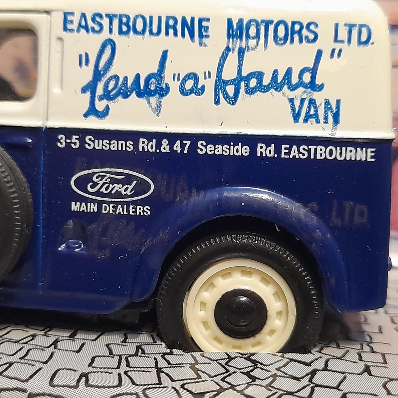 Vintage Ford Popular Van 1:43 96866 Lend A Hand Van Rare Transfer Slip ...