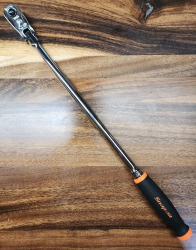 New Snap On 3/8" FHRLLF80O - 19" XXL Quick Release ORANGE Flex Head ...
