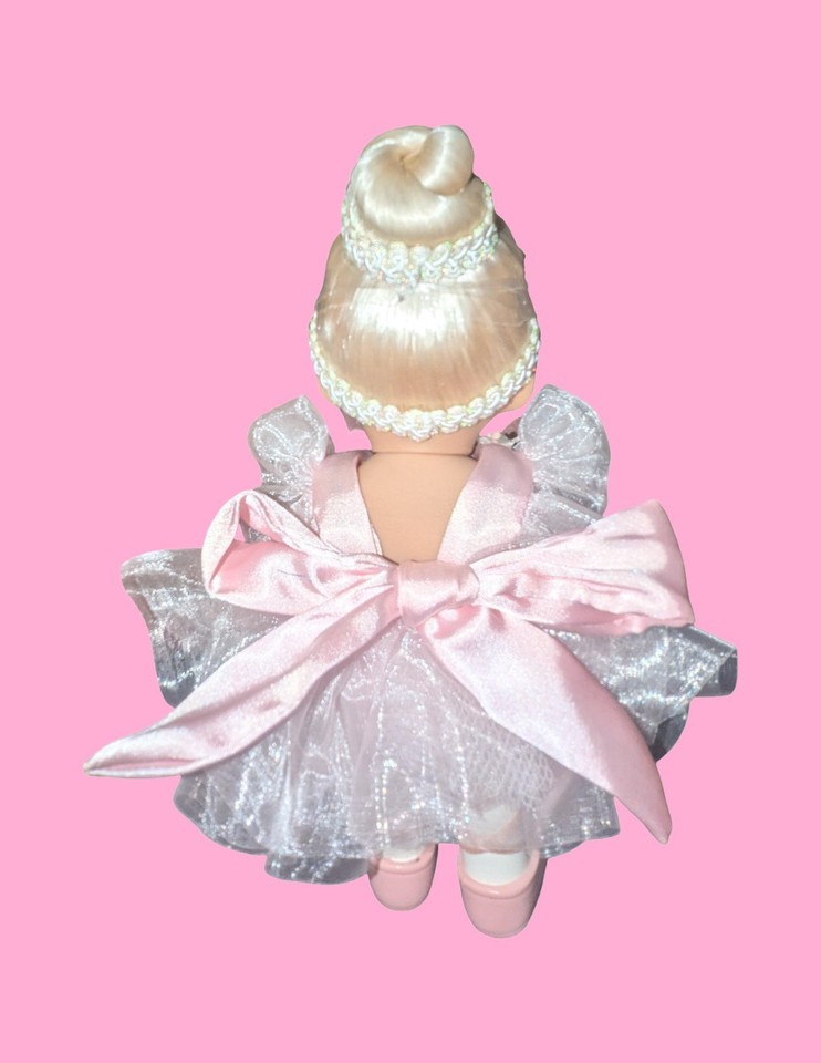 "2002" Precious Moments Tinker ( Pink) TIPPY TOES Doll (4104) 12 ...