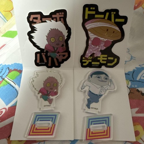 Dundadan Acrylic Stand Set Daiso Turbo Baba Robot SS Sticker 4 pcs Used ...