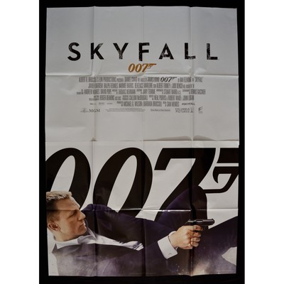 Agent 007 SKYFALL Poster Daniel Craig Bardem Fleming A116 | eBay