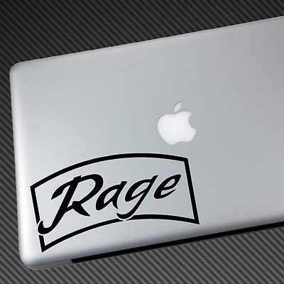 RAGE VINYL STICKER DECAL BROADHEADS 2 3 crossbow 100 125 grain ...