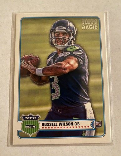 Russell Wilson Rookie card 2012 Topps Magic RC Denver Broncos 🔥 | eBay