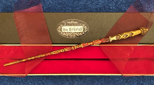Igor Karkaroff Wand 15", REAL WOOD, Harry Potter, Ollivander's ...