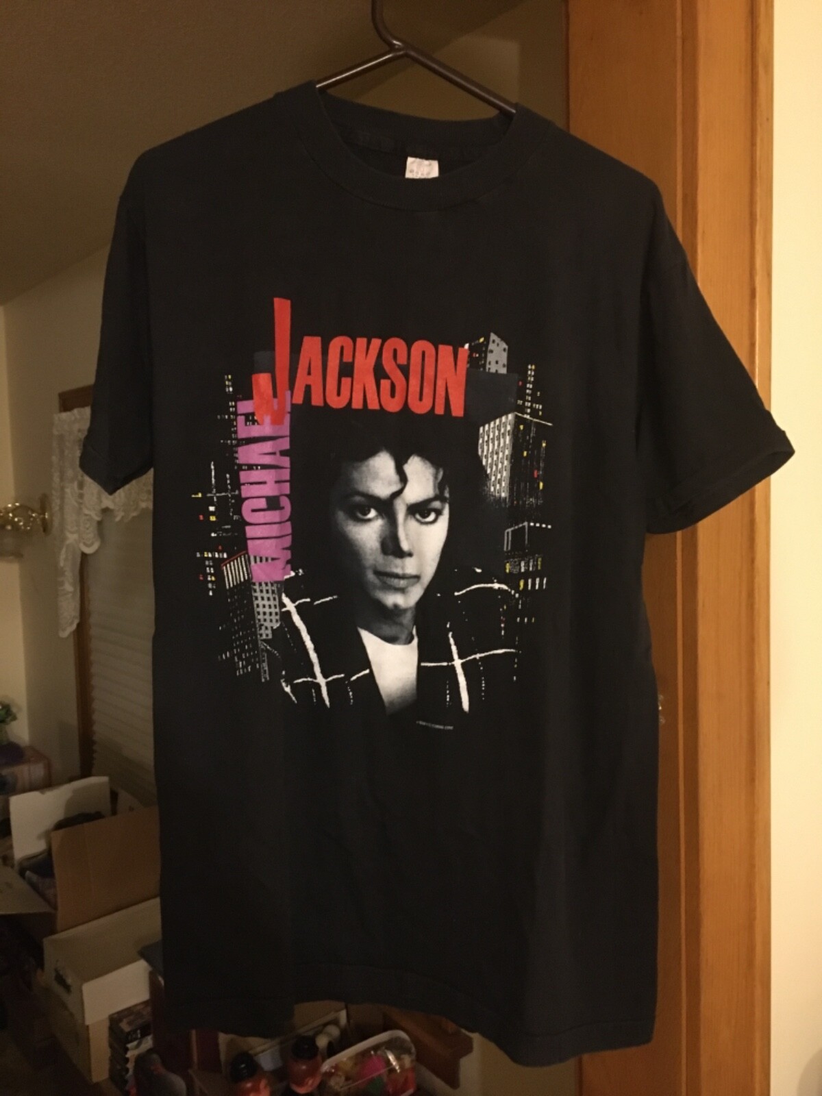 Vintage ORIGINAL Michael Jackson Bad Tour Authentic 1… - Gem