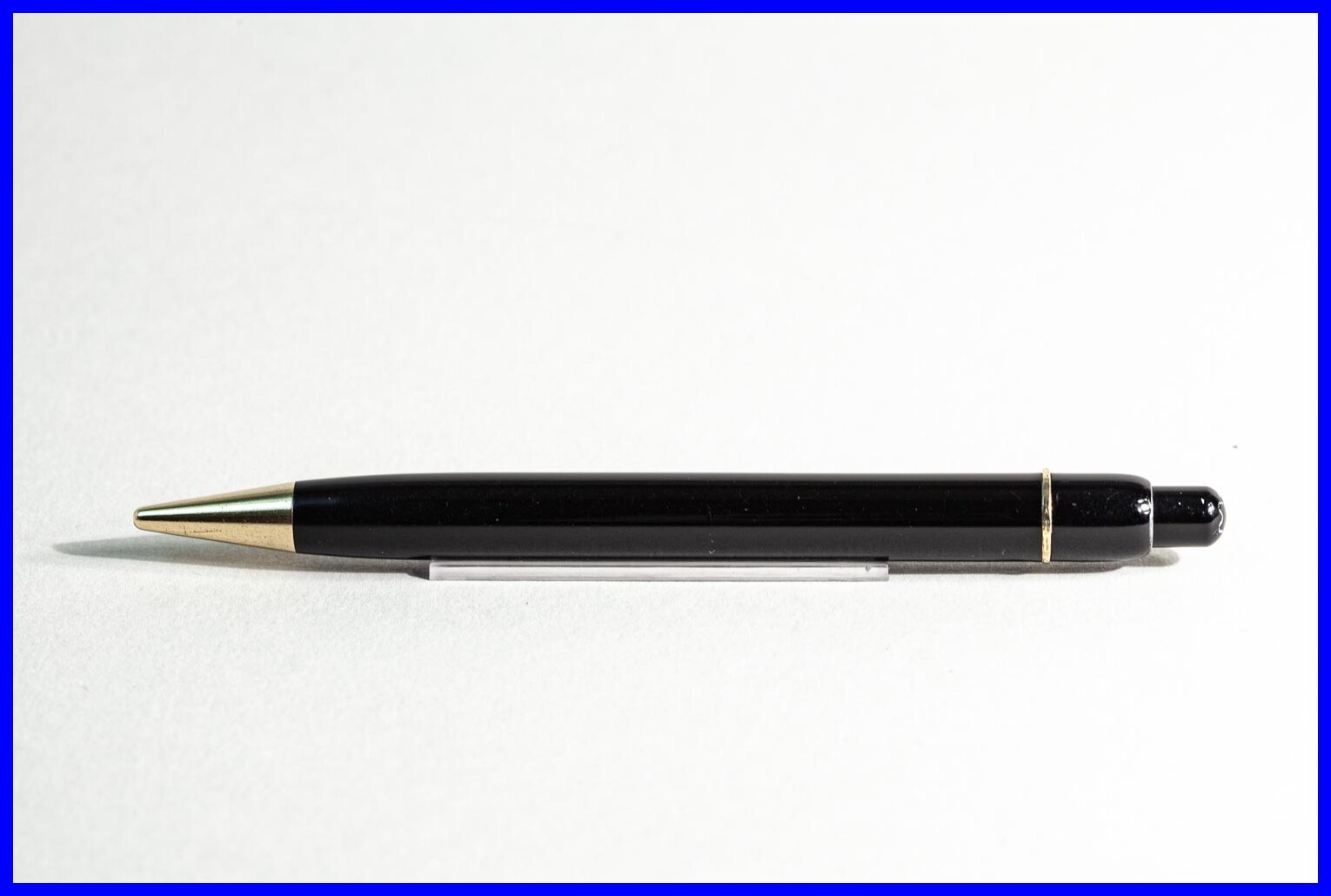 1950s Black Celluloide Montblanc Pencil PIX 72 w star & clip ring - f 1 ...