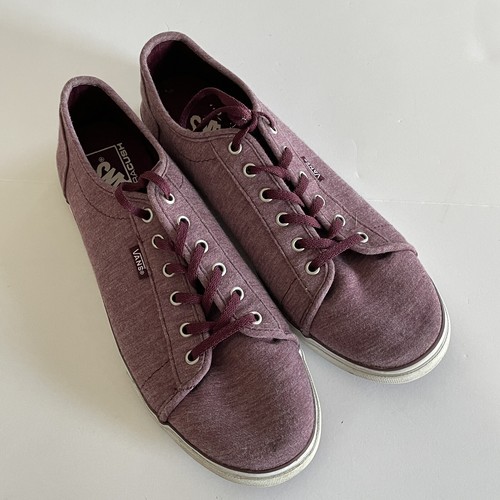 VANS Women’s Sneakers 10 Low Top Coated Canvas Skate Shoes ULTRACUSH ...