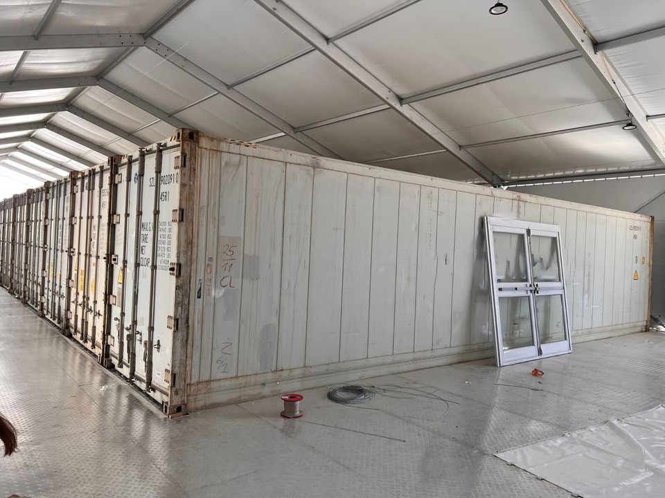 40Ft High Cube Refrigerated Storage Container Carrier Primeline YOM ...
