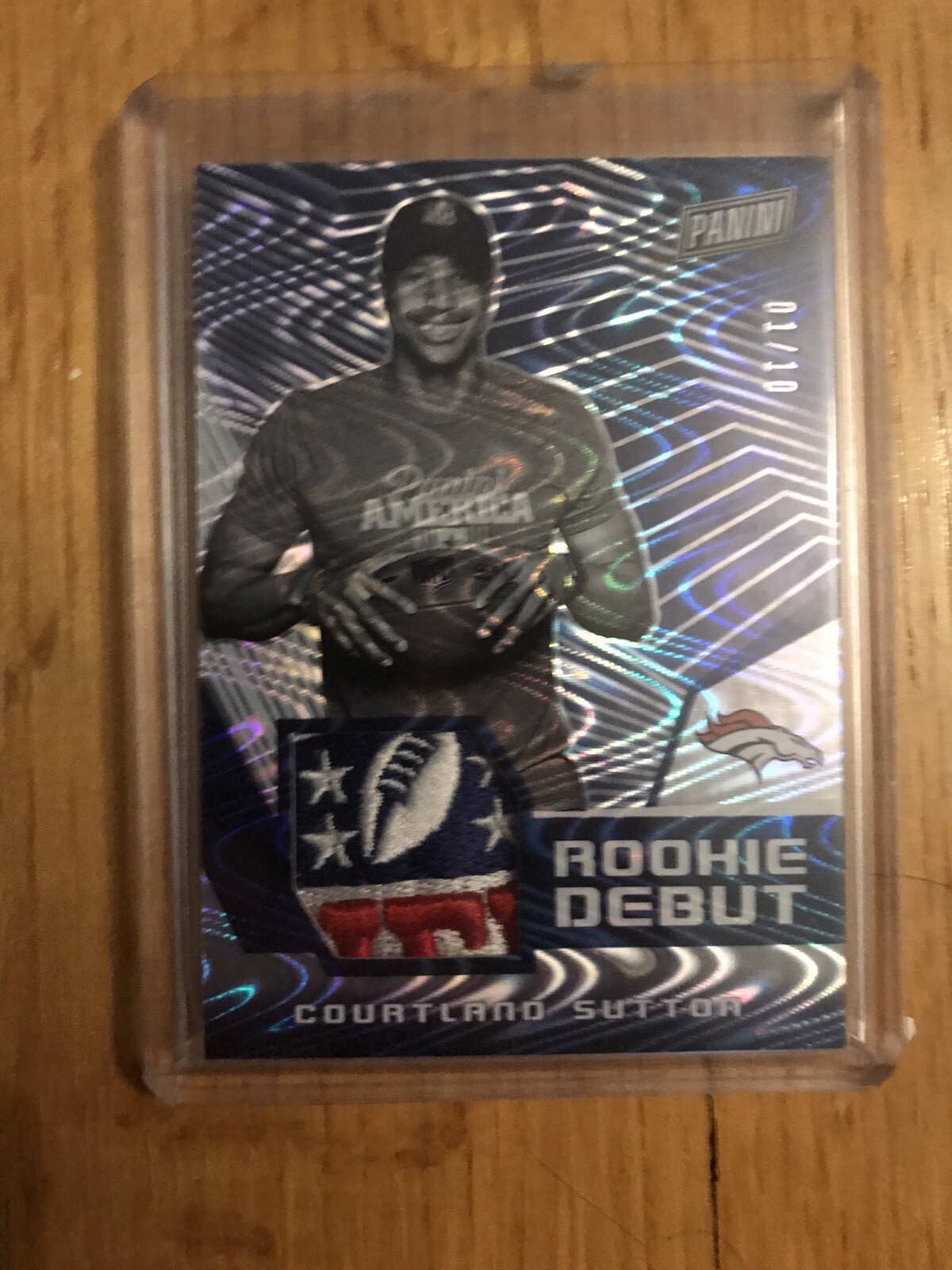 Courtland Sutton RC 2018 Panini Rookie Patches NFL Shield eBay 1/1 | eBay