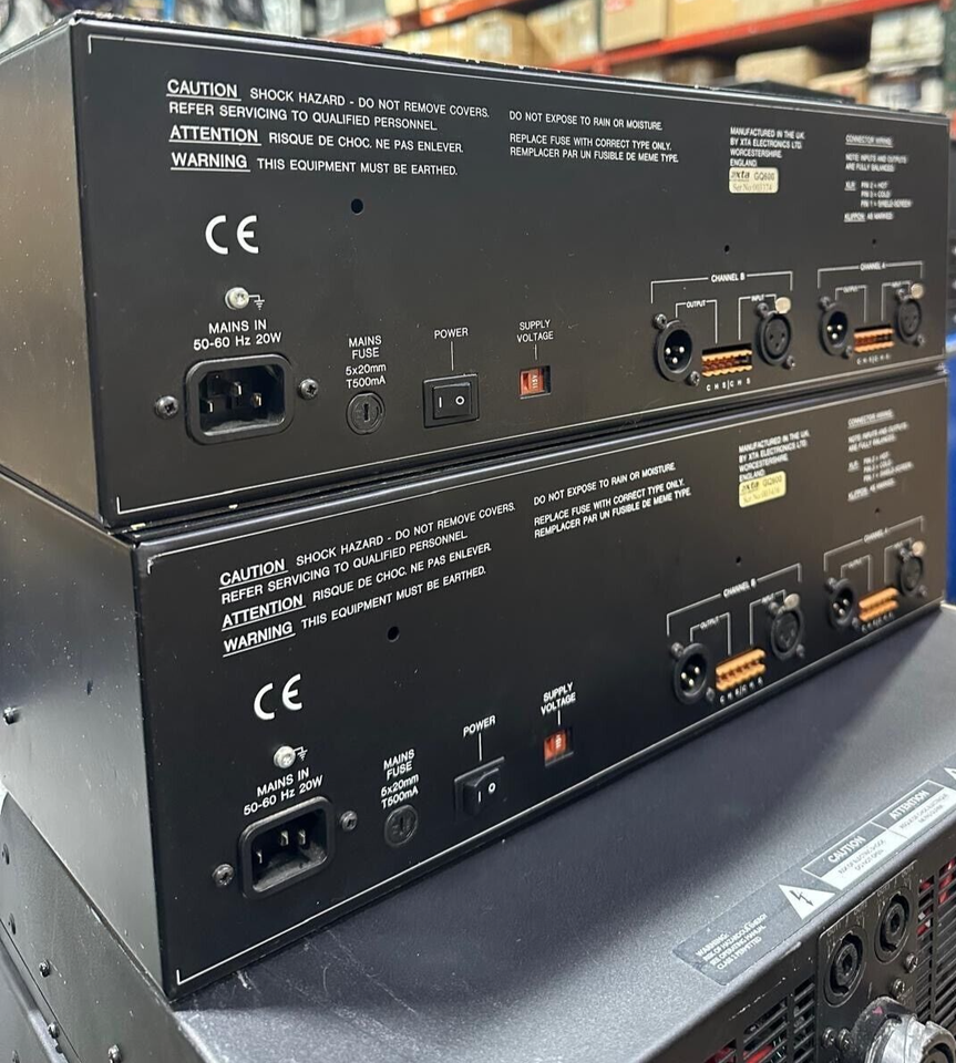 XTA GQ600 2CH Graphic Equalizer #SES (One)THS | eBay