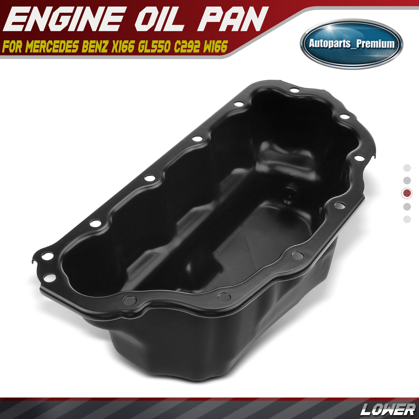 2012-2019 Mercedes Benz W166 X166 GL450 GL550 ML350 GLS450 Engine Oil ...