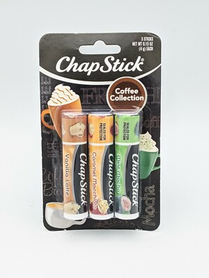 Chapstick Coffee Collection Vanilla Latte Caramel Macchiato Mint Mocha ...
