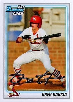 2010 Bowman Draft Picks & Prospects #BDPP44 Greg Garcia Baseball Card ...