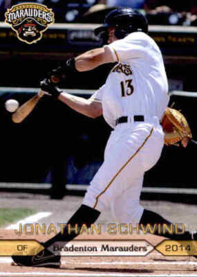 2014 Bradenton Marauders Grandstand #26 Jonathan Schwind Hilton New ...