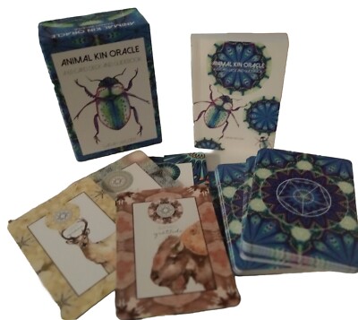 Animal Kin Oracle 65-card deck & guidebook by Sarah Wilder EUC Free ...