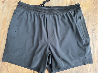 Ten Thousand Men's 5" Session Shorts w/ Liner Black Large Training Run ...