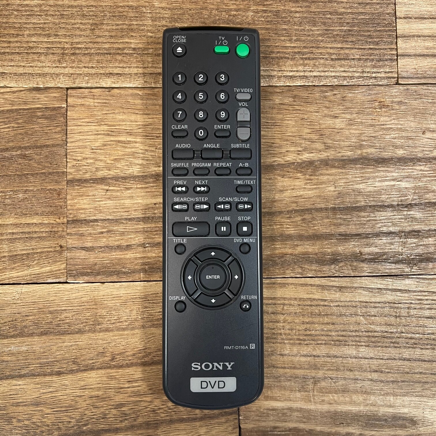 Genuine Sony RMT-D116A CD/DVD Remote Control DVP-S350, DVP-S36, DVP ...