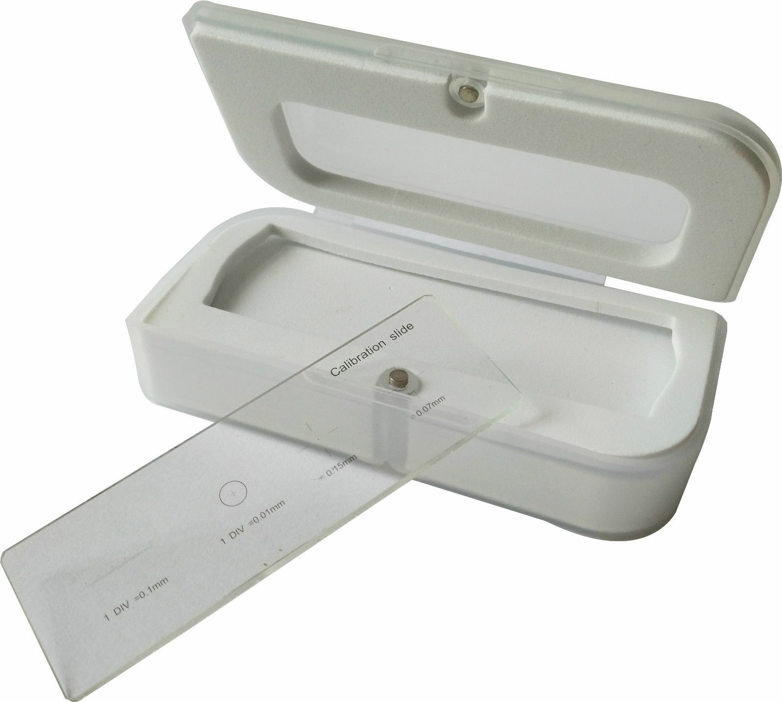 0.01mm Microscope Stage Calibration Slide Microscope Micrometer 4 ...