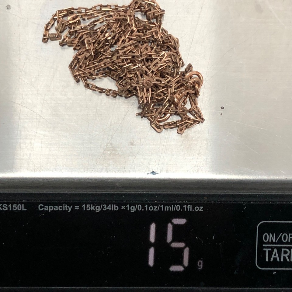 585 Yellow Metal Pocket Watch Clasp 375 Chain Stamped Fine 15g Gold ...