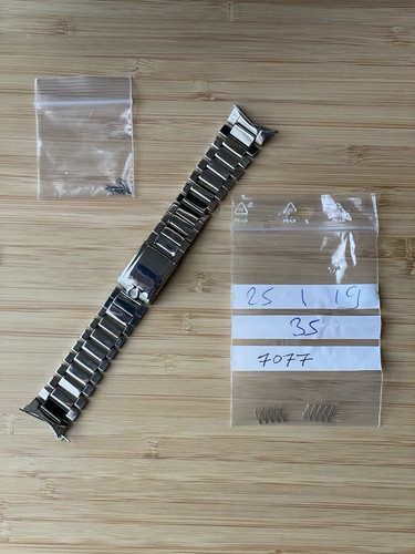 Vintage Omega 7077 Bracelet w/ 18mm #4 End Links-Ranchero Seamaster ...