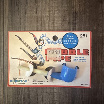 New Vintage Chemtoy Bubble Pipe No. 166 Made In 1976 READ FLAW | eBay