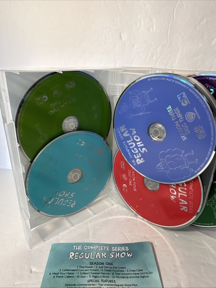 Regular Show : The Complete Series (DVD, 20-Disc Set, 2025) | eBay